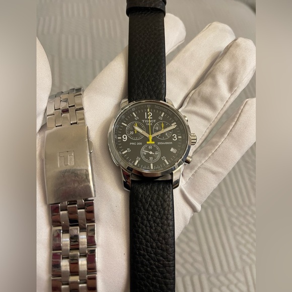 Tissot | Accessories | Tissot T46 Skn Sg45921 Prc 20 Chronograph Quartz ...